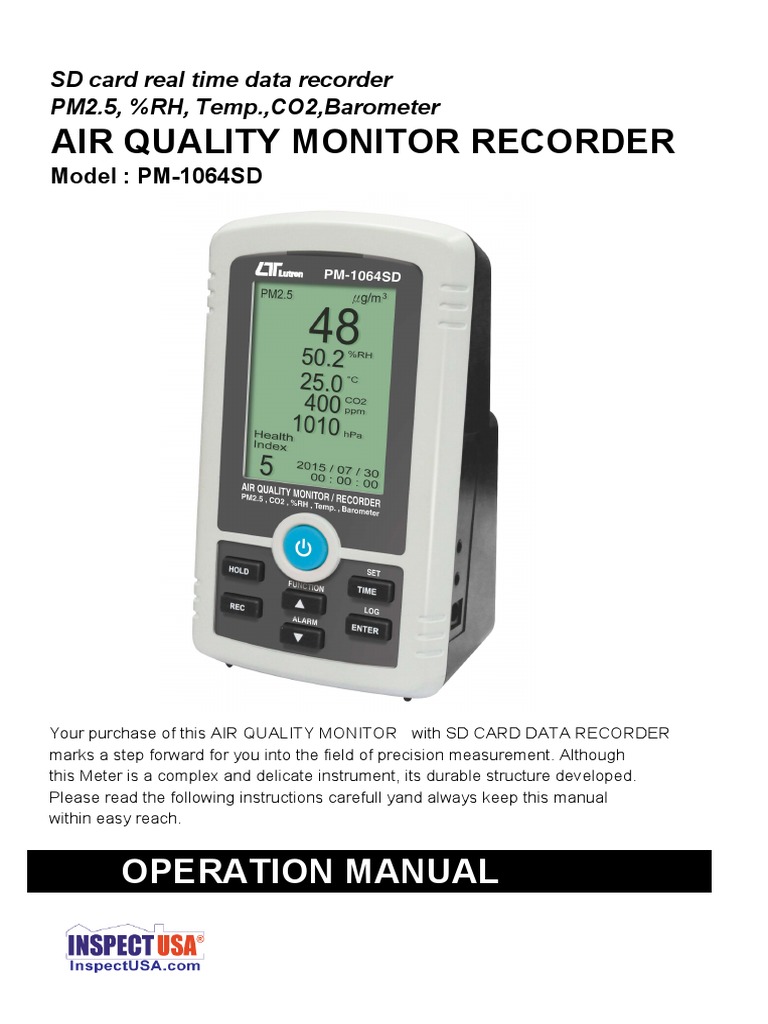Real-time air quality monitor with SD data logging | PDF | Microsoft ...