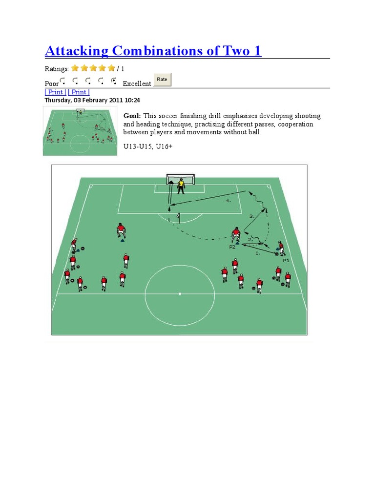 Attacking Combinations of Two 1 | PDF