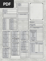 Fallout 2d20 Character Sheet | PDF | Ammunition | Weaponry