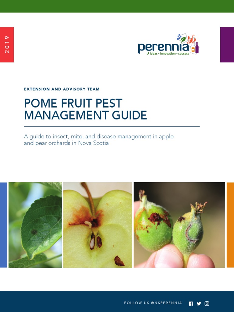 Pome Fruit Pest Management Guide | PDF | Pest (Organism) | Pesticide