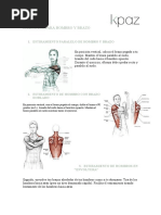 Ejercicios de Movilidad de Hombro | PDF | Hombro | Codo