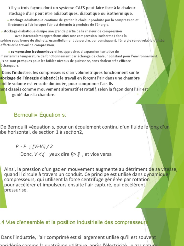 Types de Compresseurs | PDF | Piston | Pompe