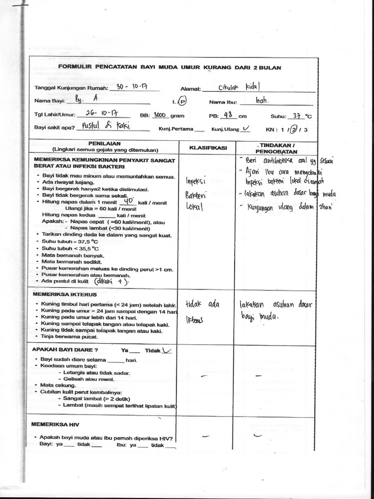 Contoh Pengisian MTBM PDF | PDF