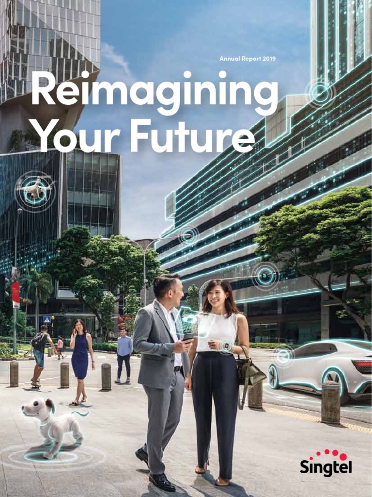 Singtel Annual Report 2019 | PDF | Financial Statement | Dividend