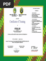 Certificate For Driving NC II Template | PDF | Business