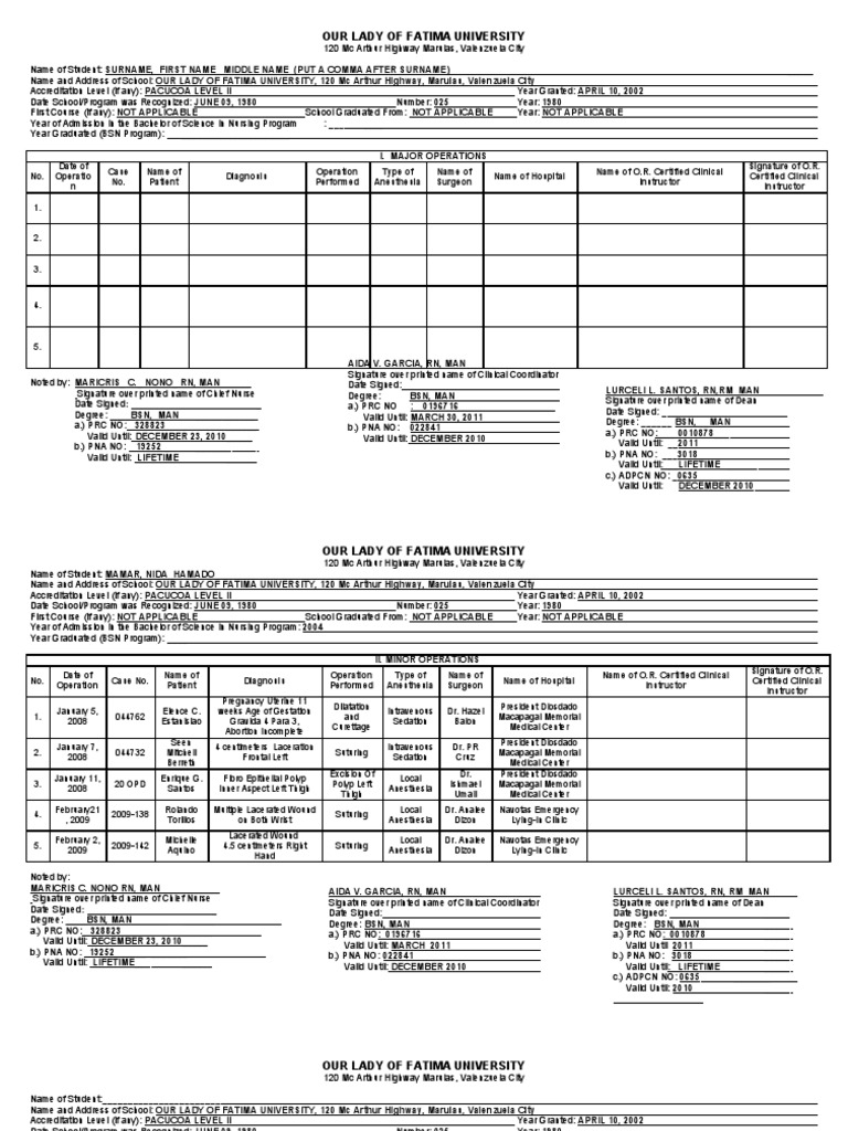 PRC Forms NEW GUIDELINE | PDF | Pregnancy | Childbirth