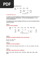 Método de la M Grande en Programación Lineal | PDF | Programación ...