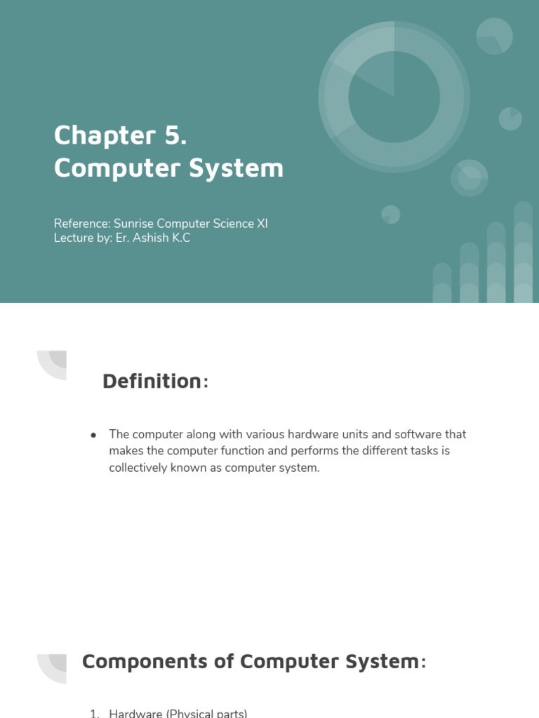 Computer System Pdf Computer Data Storage Random Access Memory