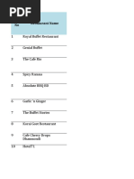 Dial-A-Braai Primrose Park Menu | PDF | Cooking | Foods