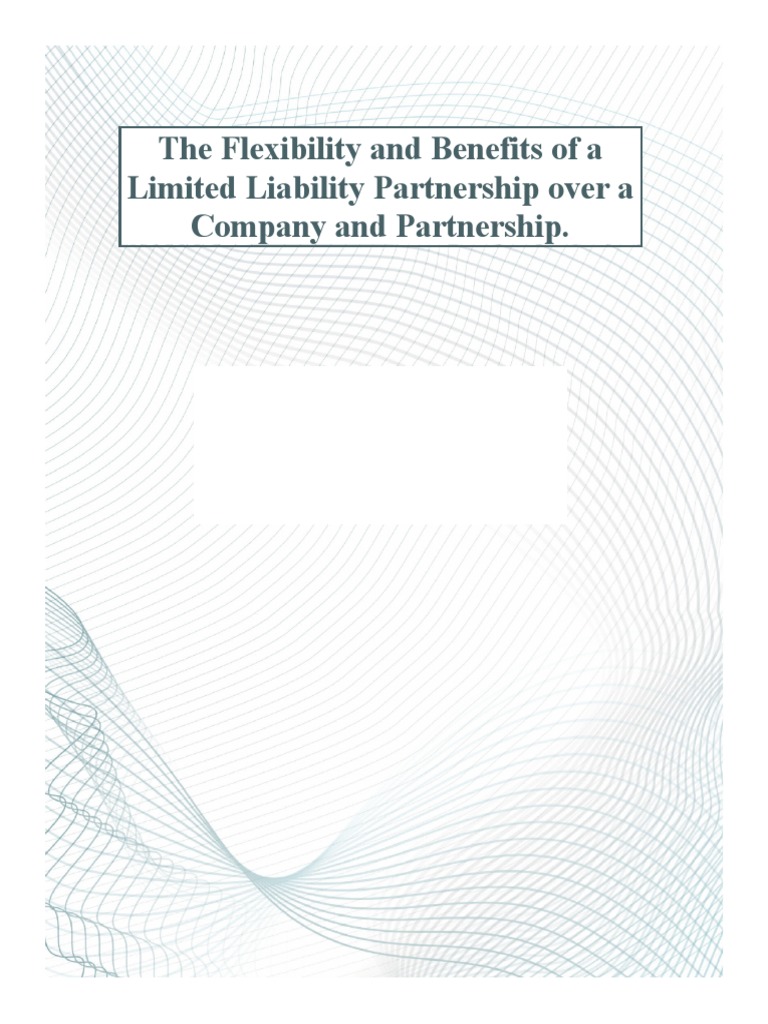 Law LLP Paper | PDF | Limited Liability Partnership | Law