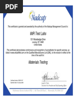 NADCAP Checklist Listing | PDF | Nondestructive Testing | Heat Treating