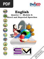 English: Quarter 1 - Module 7: Using Phrases, Clauses and Sentences ...