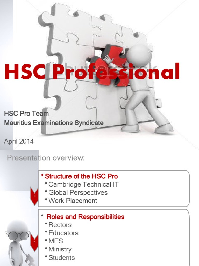 The HSC Professional Qualification (HSC Pro) | PDF | Vocational ...