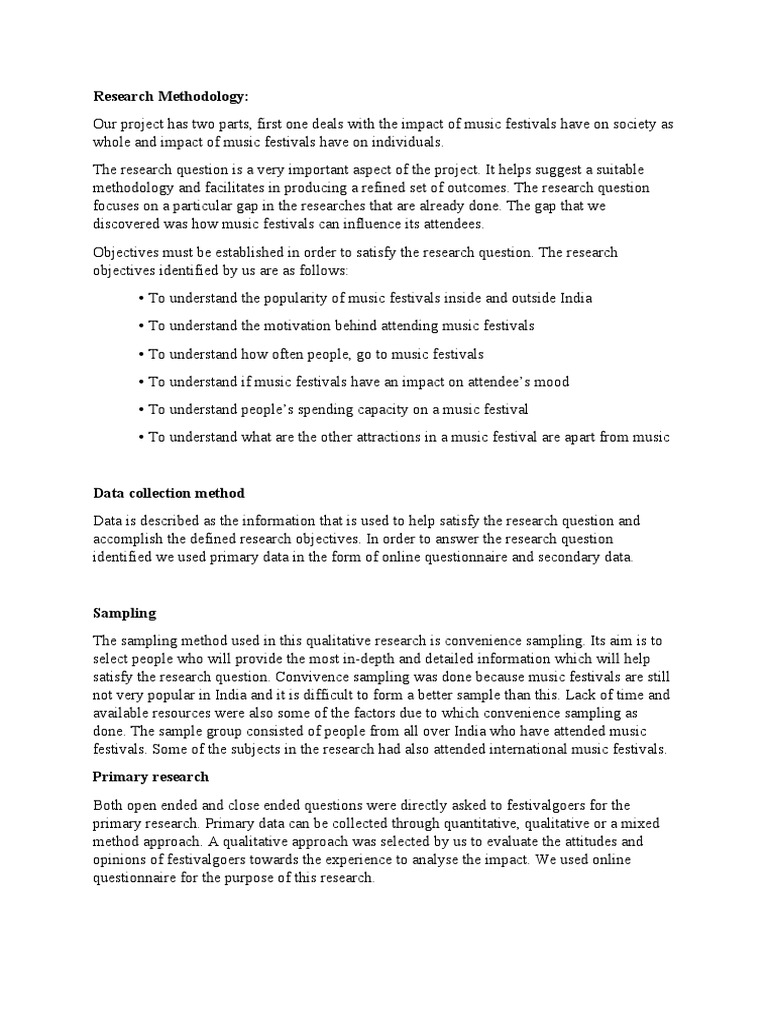 Report On ZFM | PDF | Sampling (Statistics) | Qualitative Research