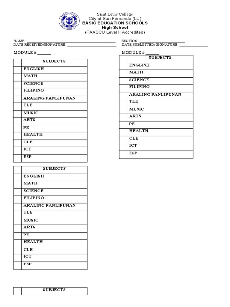 Module Monitoring Sheet | PDF | Economies | Economics