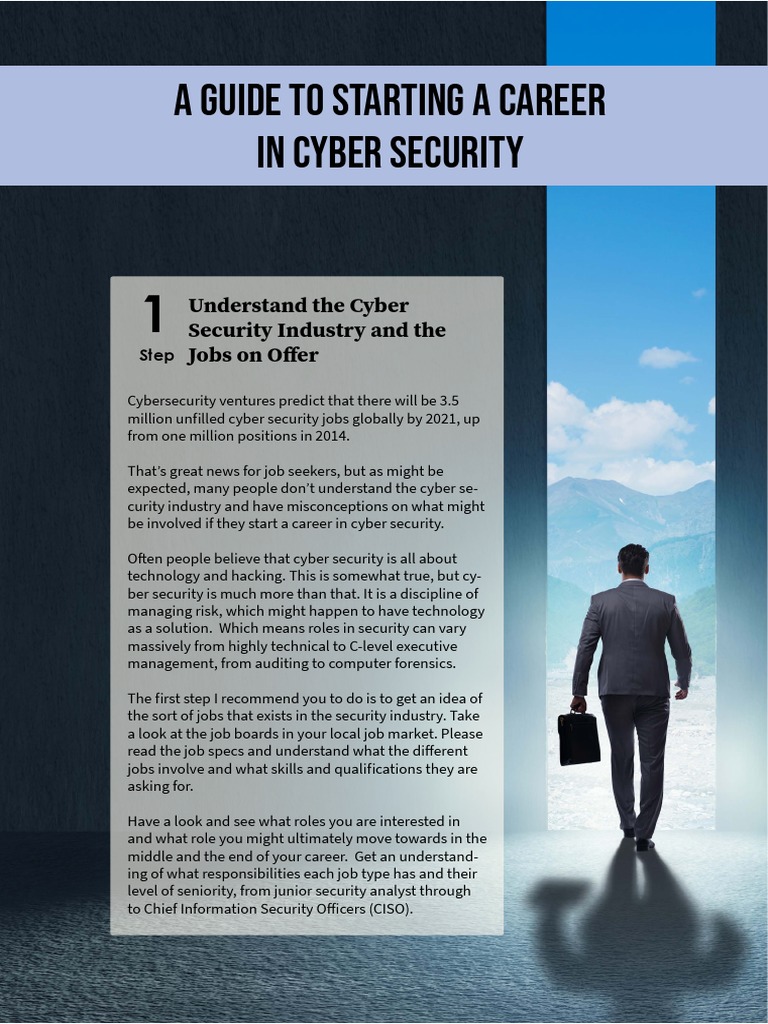 Starting Your Career in Cyber Security | PDF | Computer Security | Security