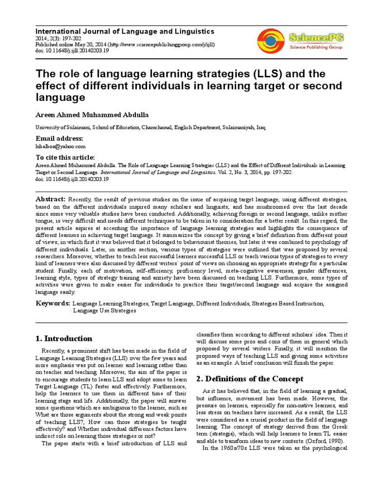 Prof Amin Notes PDF | PDF | Metacognition | Second Language