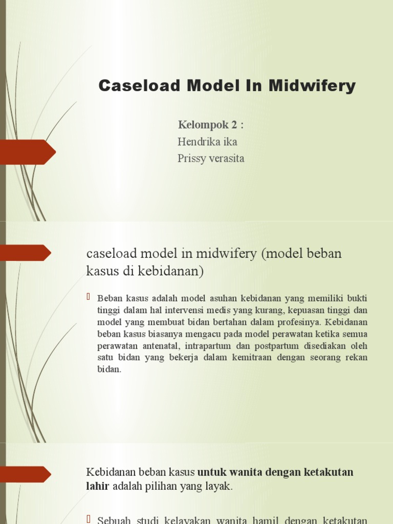 Caseload Model in Midwifery | PDF