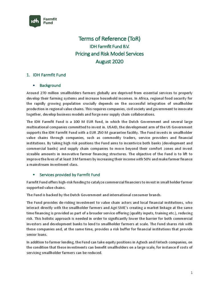 Pricing & Risk Model Consultancy | PDF | Investment Management | Risk