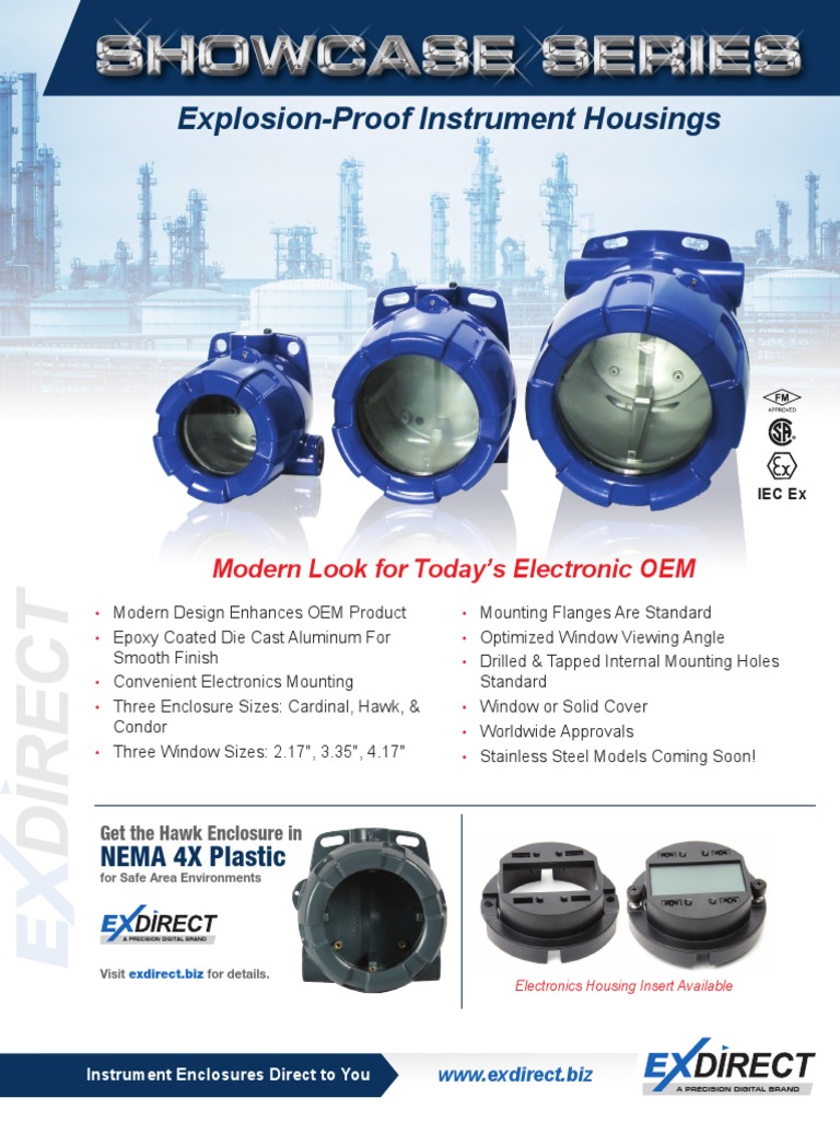 Explosion-Proof Instrument Housings: Modern Look For Today's Electronic ...