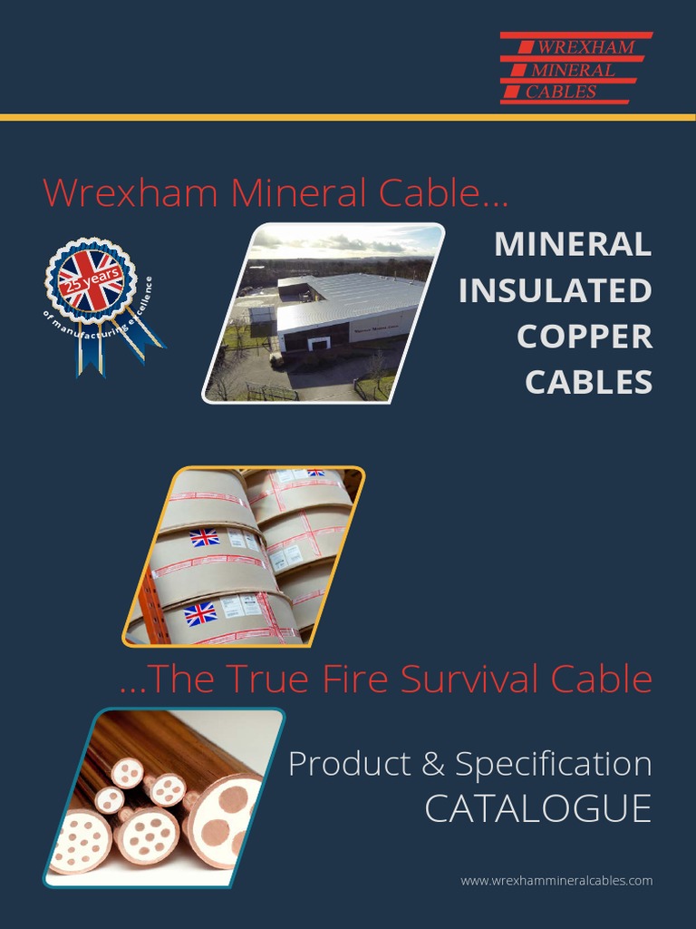 Wrexham Mineral Cable... : Catalogue | Download Free PDF | Electrical ...