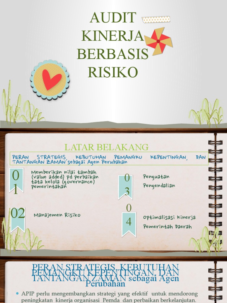 Materi Audit Kinerja Berbasis Risiko Oleh BPKP | PDF
