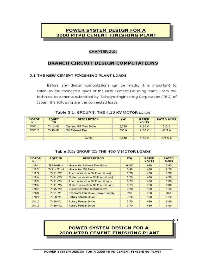 6 CHAPTER 5 Design Computation New | Download Free PDF | Electric Motor ...