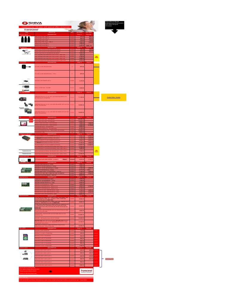 Transcend JULY 2020 | PDF | Laptop | Computer Memory