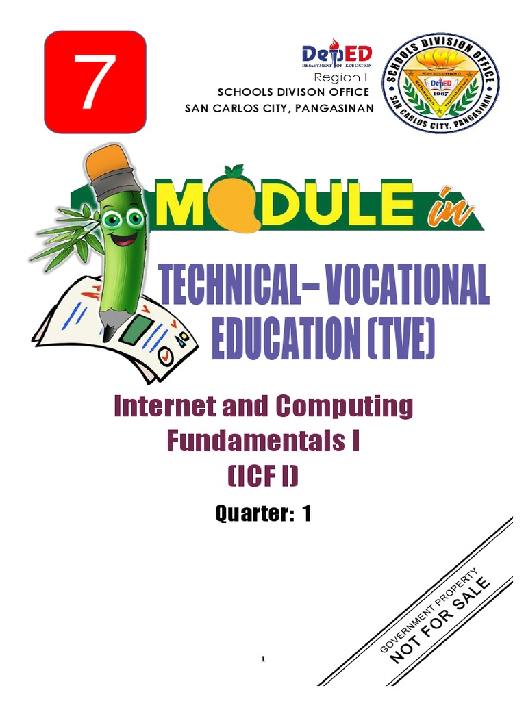 ICF I Module 6 8 | PDF | Computer Virus | Personal Computers