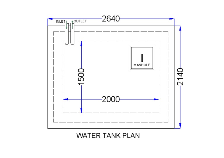 Water Reservoir Plan PDF | PDF