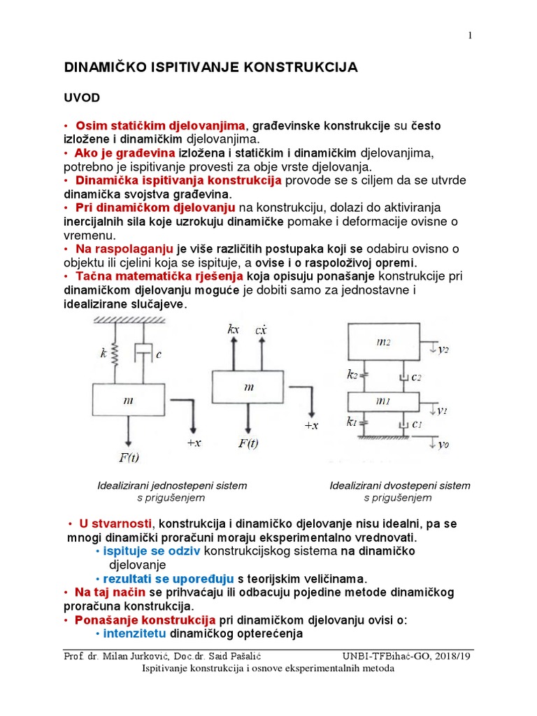 05-IK Dinamicko Isp Konstr PDF | PDF