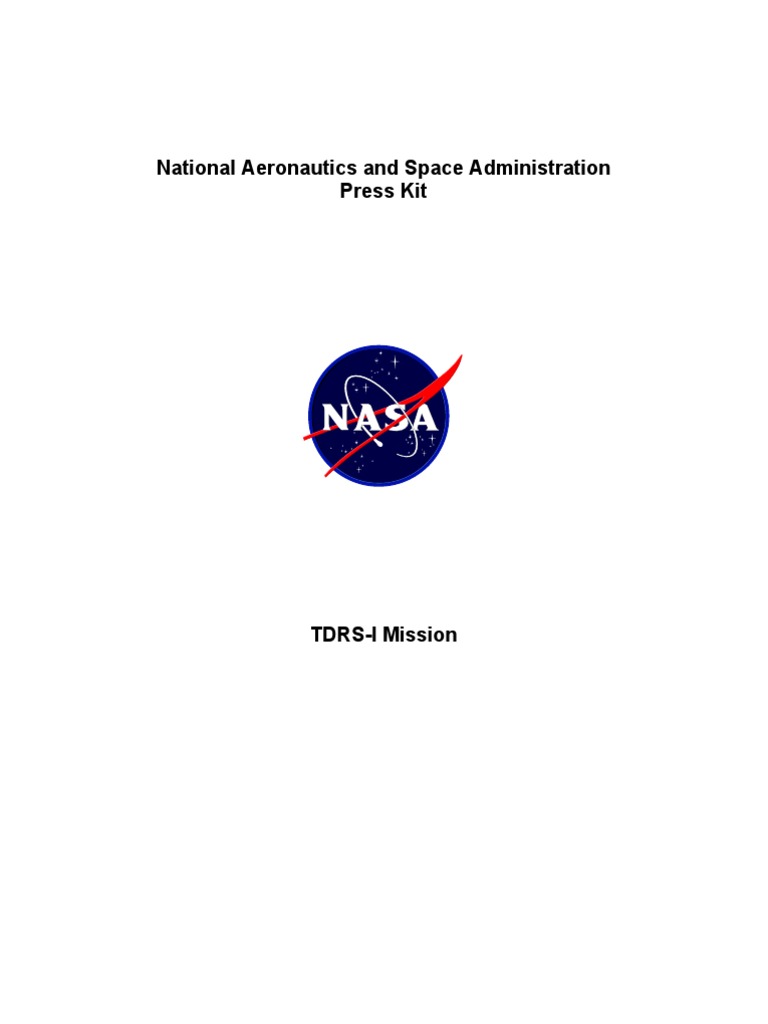TDRS-I Mission Press Kit | PDF | Nasa | Space Shuttle