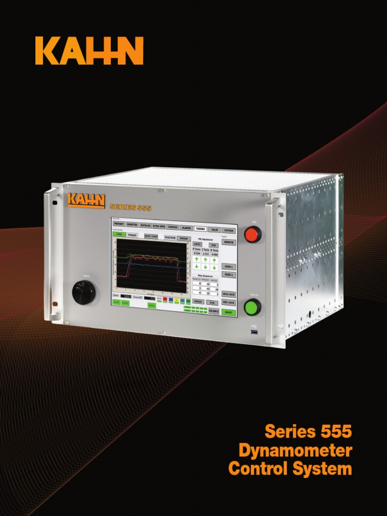 Series 555 Dynamometer Control System | PDF | Control Theory | Computer ...