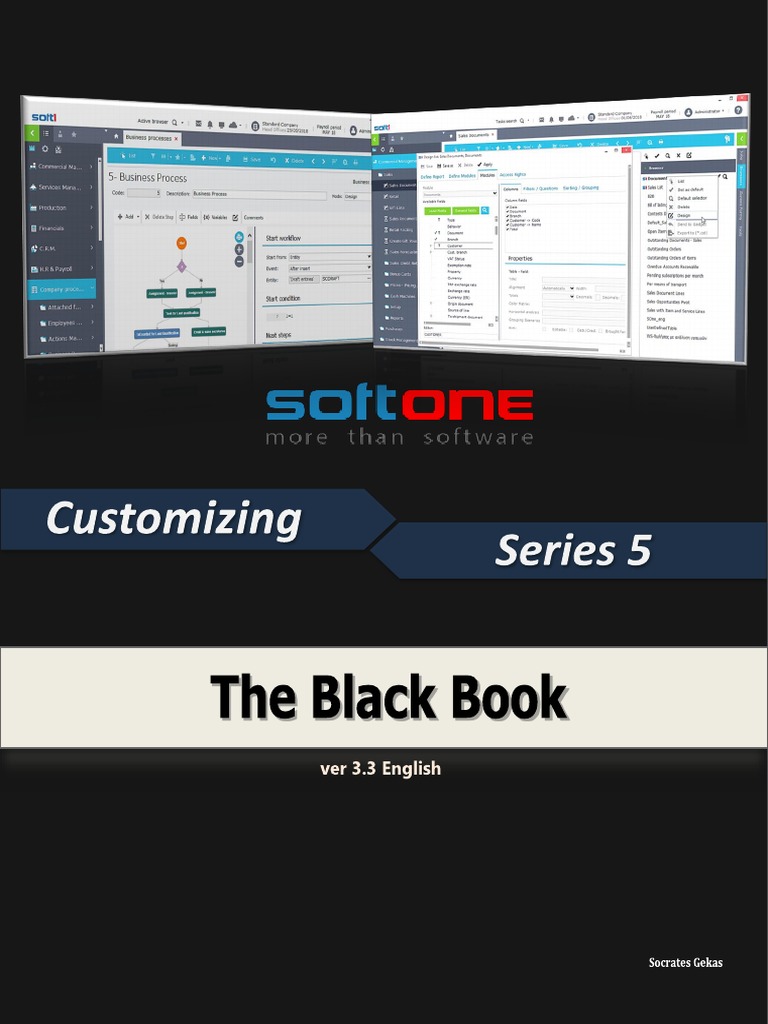 SoftOne BlackBook ENG Ver.3.3 PDF | PDF | Hyperlink | Databases