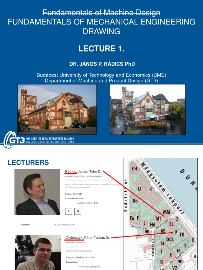 Fundamentals of Machine Design Fundamentals of Mechanical Engineering Drawing | PDF | Drawing ...