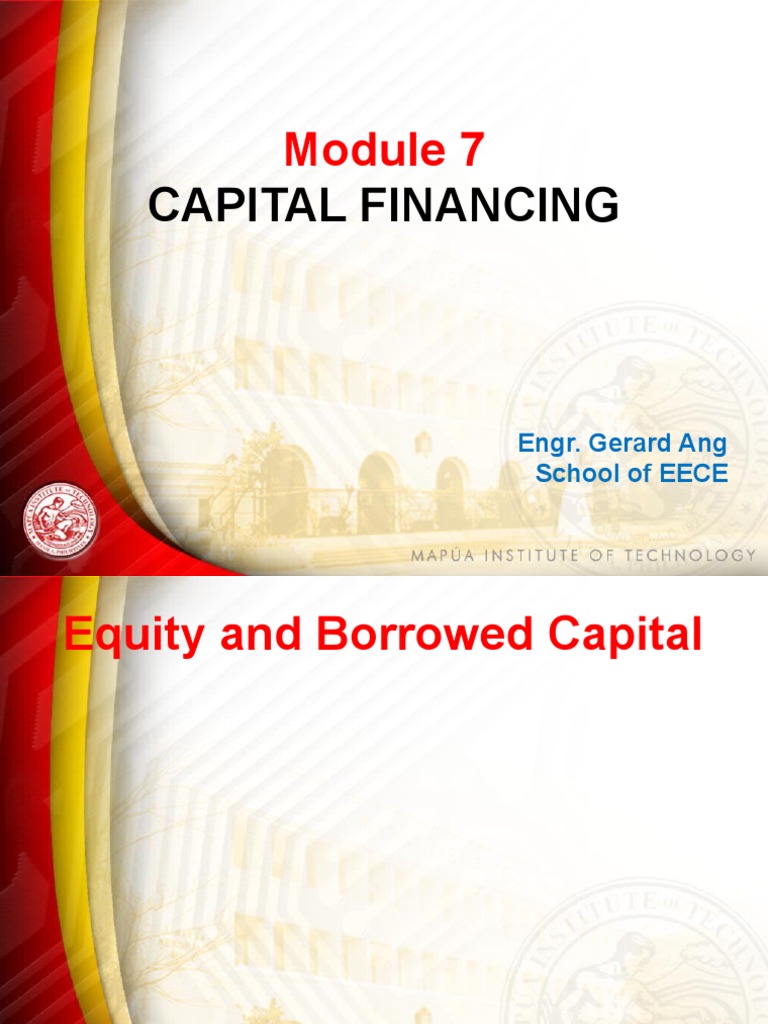 Engineering Economy Module 7 | PDF | Bonds (Finance) | Stocks