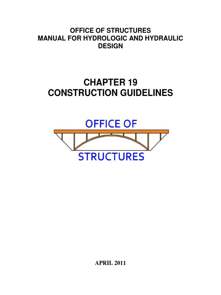 Hydrologic Design Construction Guide | PDF | Flood | Hydrology