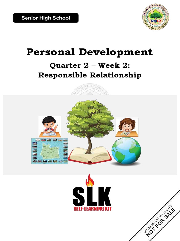 Personal Development: Quarter 2 - Week 2: Responsible Relationship ...
