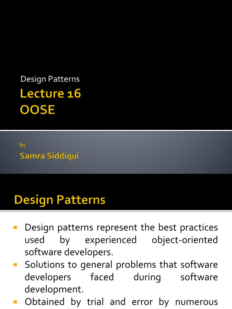 Design Patterns | PDF