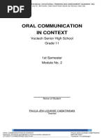 Module 3 Notes - Communication Studies | PDF | Art