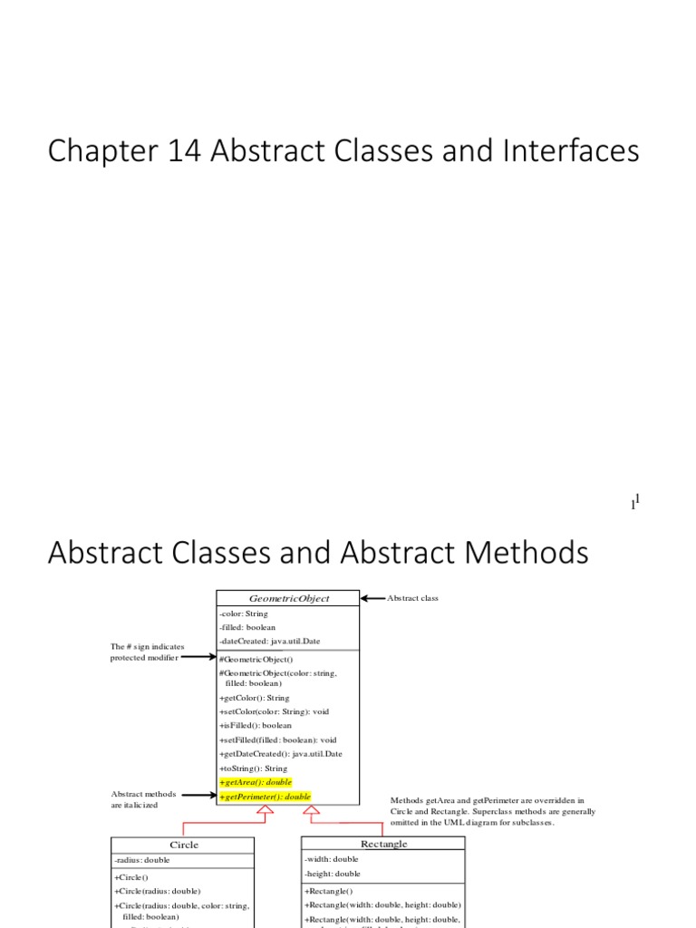 CSE215-B5-Abstract Class and Interface PDF | PDF | Class (Computer ... CSE215-B5-Abstract Class and Interface PDF | PDF | Class (Computer ...