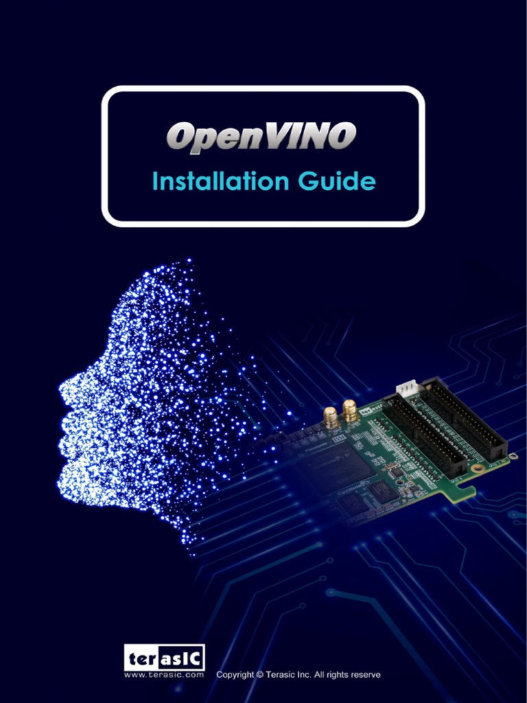 OpenVINO Installation Guide 2019R1 | PDF