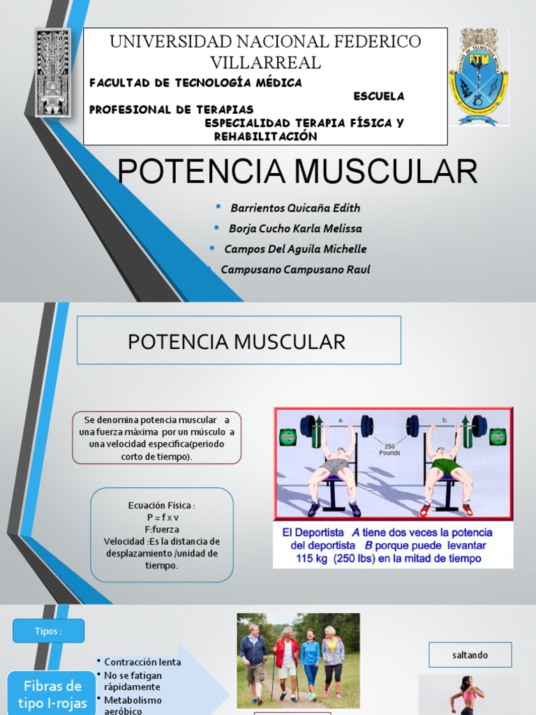 Exposicion Potencia Muscular | PDF