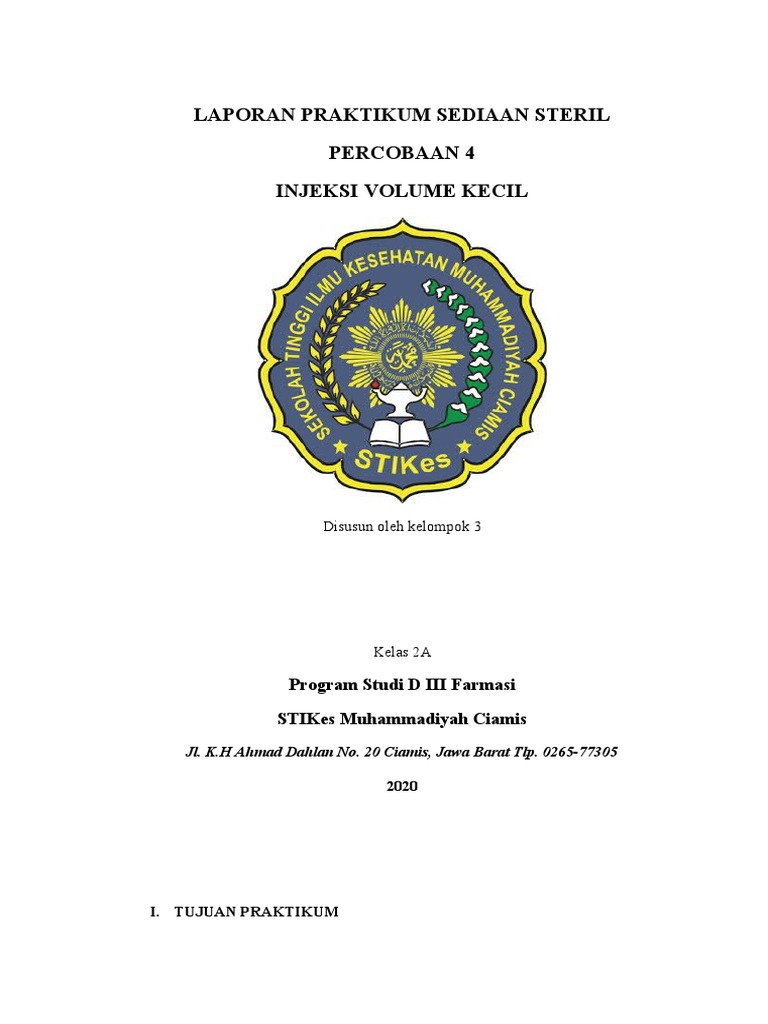 Lapsem (Injeksi Volume Kecil) | PDF