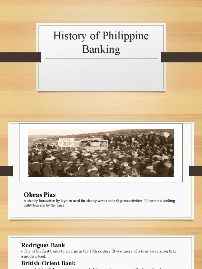 Philippine Banking History Overview | PDF | Banks | Financial Services