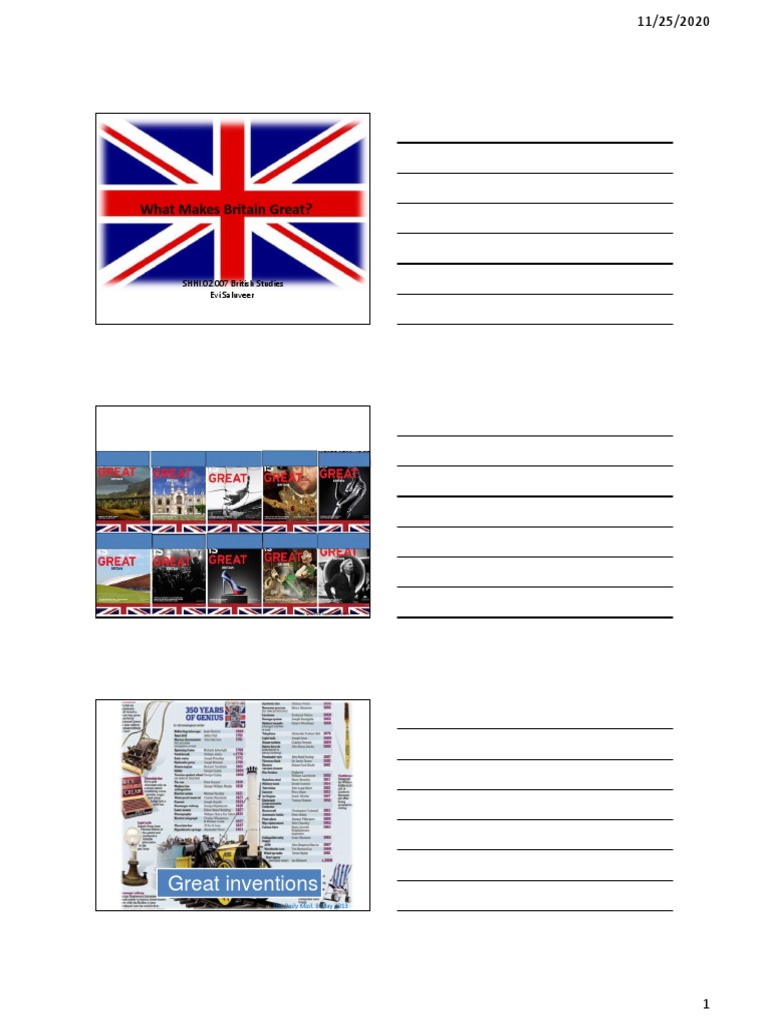 Britain's Iconic Inventions | PDF | Elizabeth Ii | United Kingdom