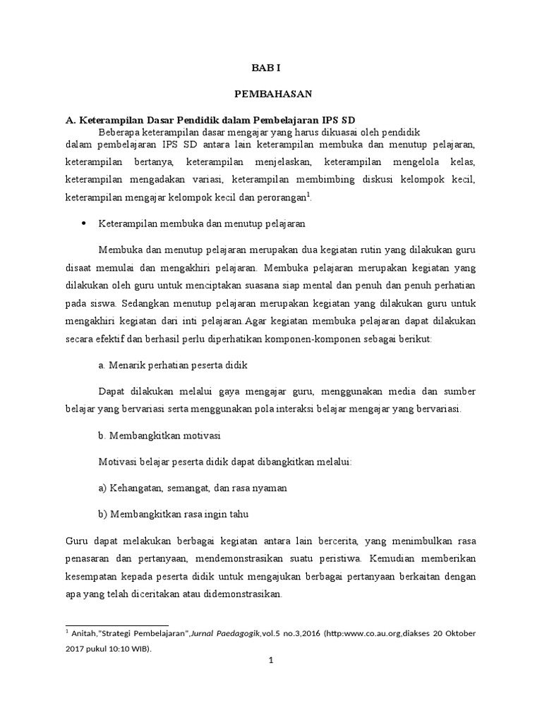 Makalah Konsep Dasar Ips | PDF