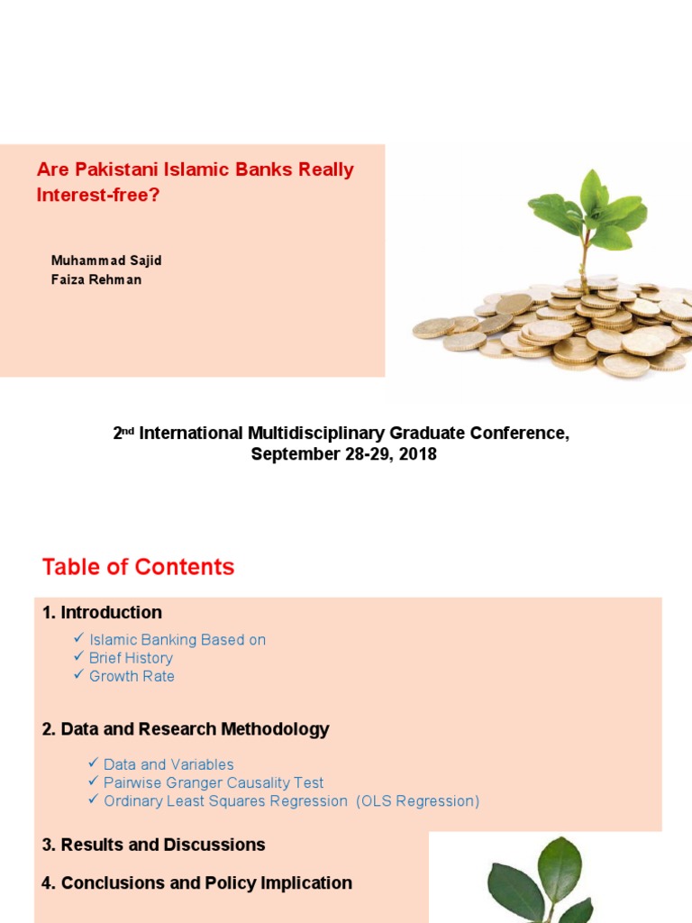 Are Pakistani Islamic Banks Really Interest-Free? | PDF | Islamic ...