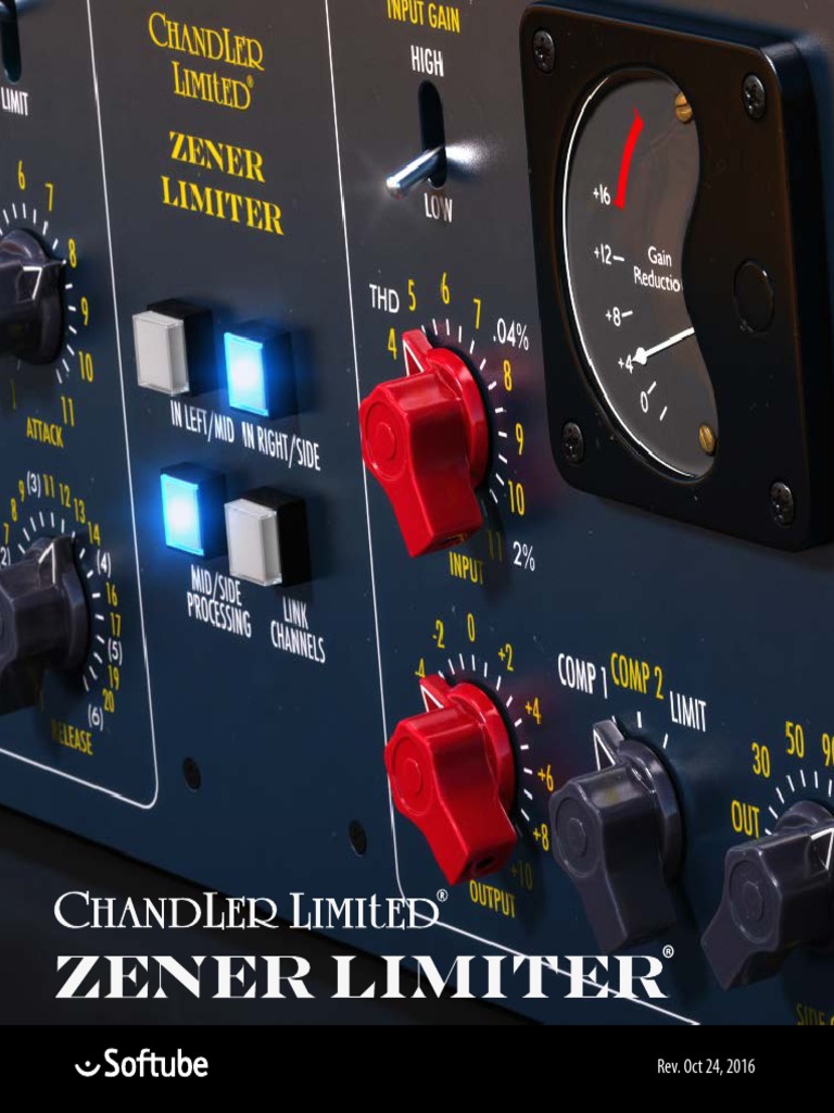 Chandler Limited Zener Limiter Manual | PDF | Distortion | Sound ...