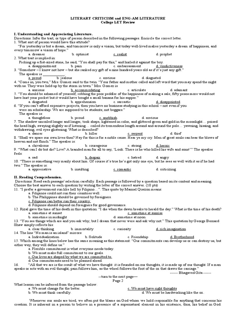 Literary Analysis: Understanding Literary Criticism and Appreciating ...